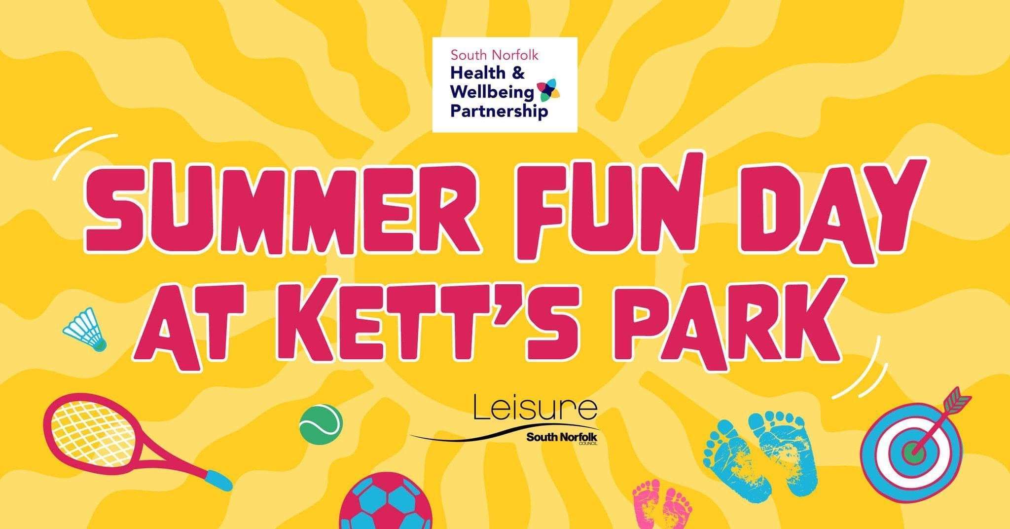 Free Summer Fun Day at Kett's Park - Visit Wymondham