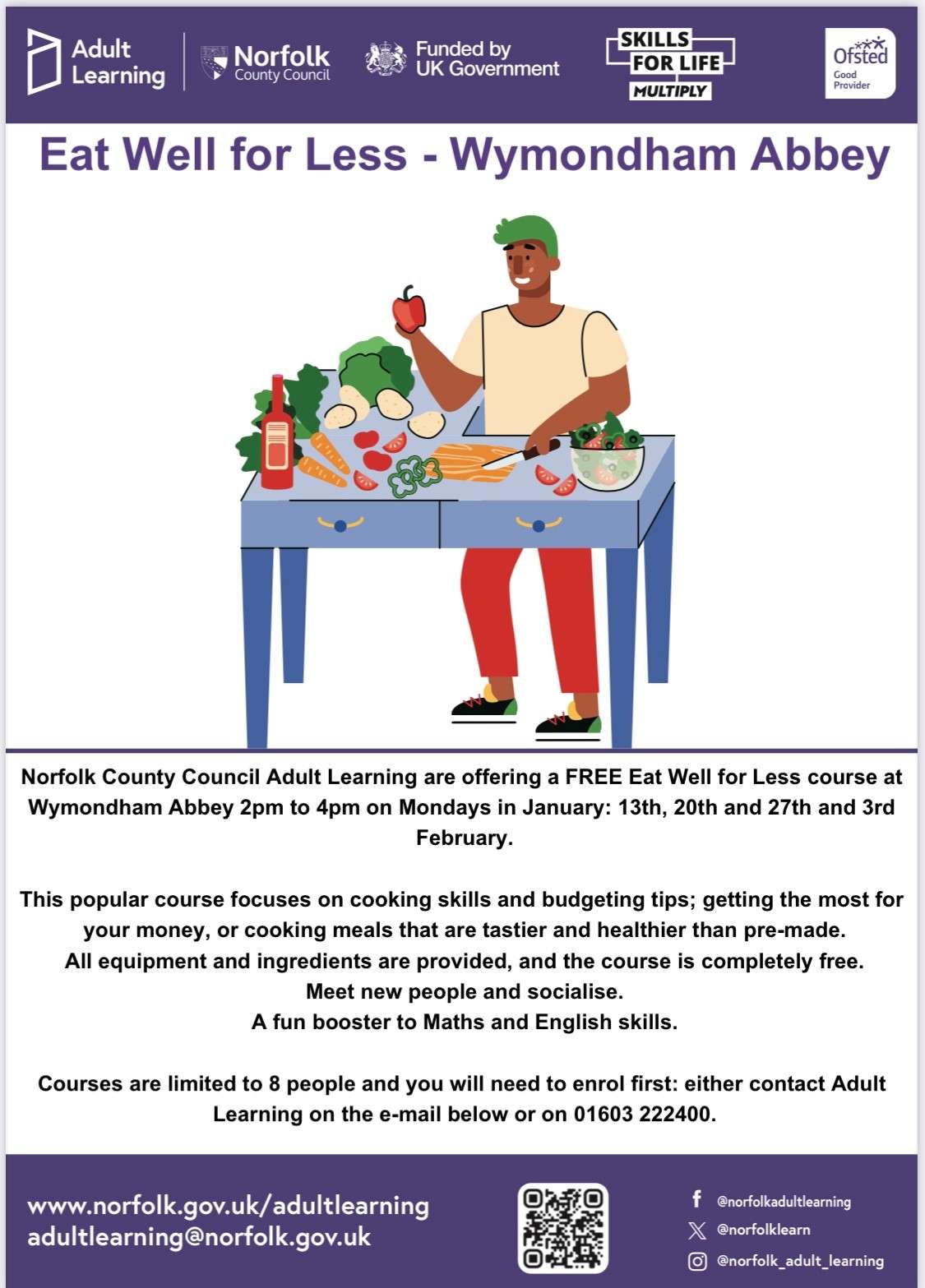 Free Course: Eat Well for Less - Visit Wymondham